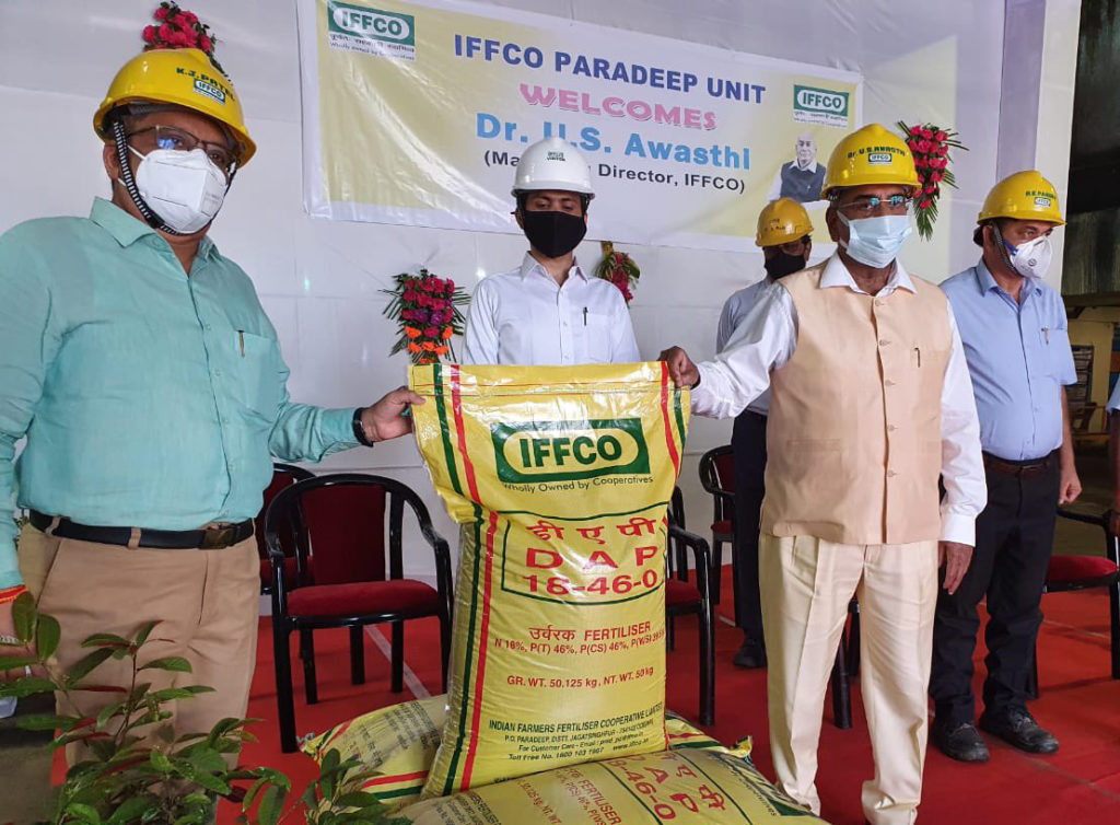 IFFCO MD visits Paradeep, site of the biggest Nano Urea plant