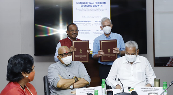 MoU: When Dairy and Rural ministries join hands