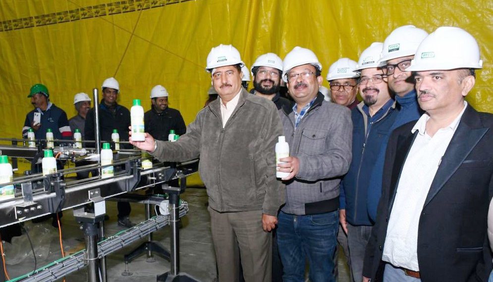 Aonla plant produces 1st batch of Nano urea; cheers spread across IFFCO